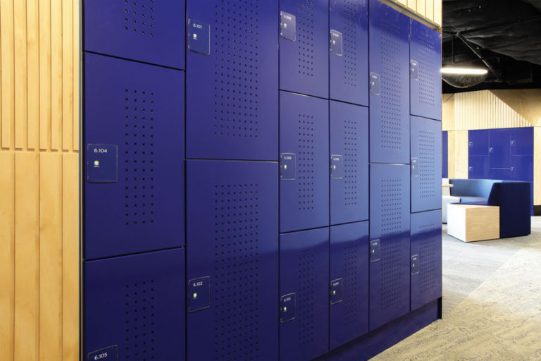 University of Western Sydney's locker system - Australian Design Review