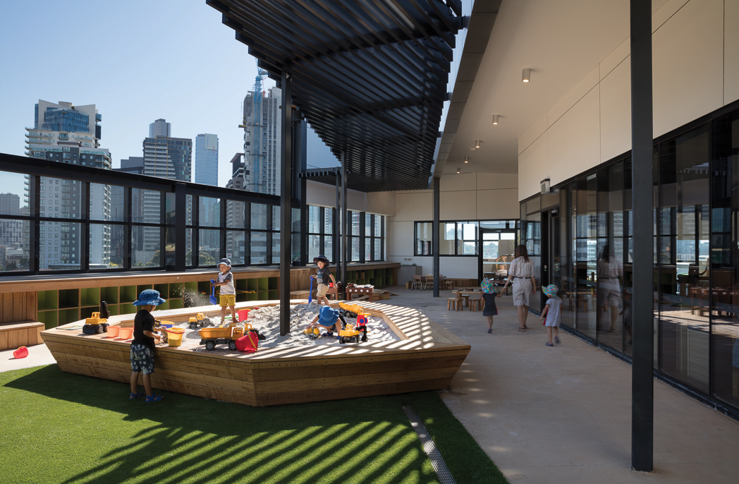 Hayball-designed vertical school opens its doors in Melbourne ...