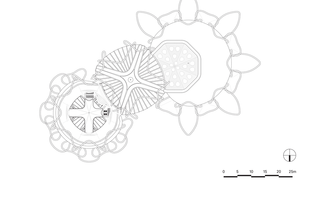 Skeletons of a building: China's Lotus Centre - Australian Design Review