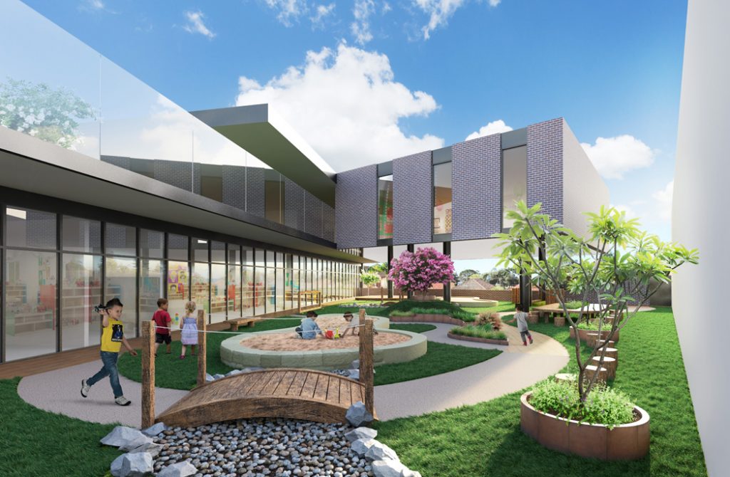 Kaunitz Yeung Architecture's multi-storey childcare centre 'lifts ...