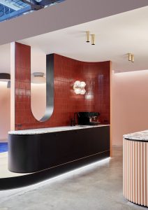 Playing with materials and light: EST Lighting Showroom - Australian ...