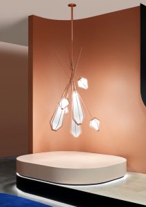 Playing with materials and light: EST Lighting Showroom - Australian ...