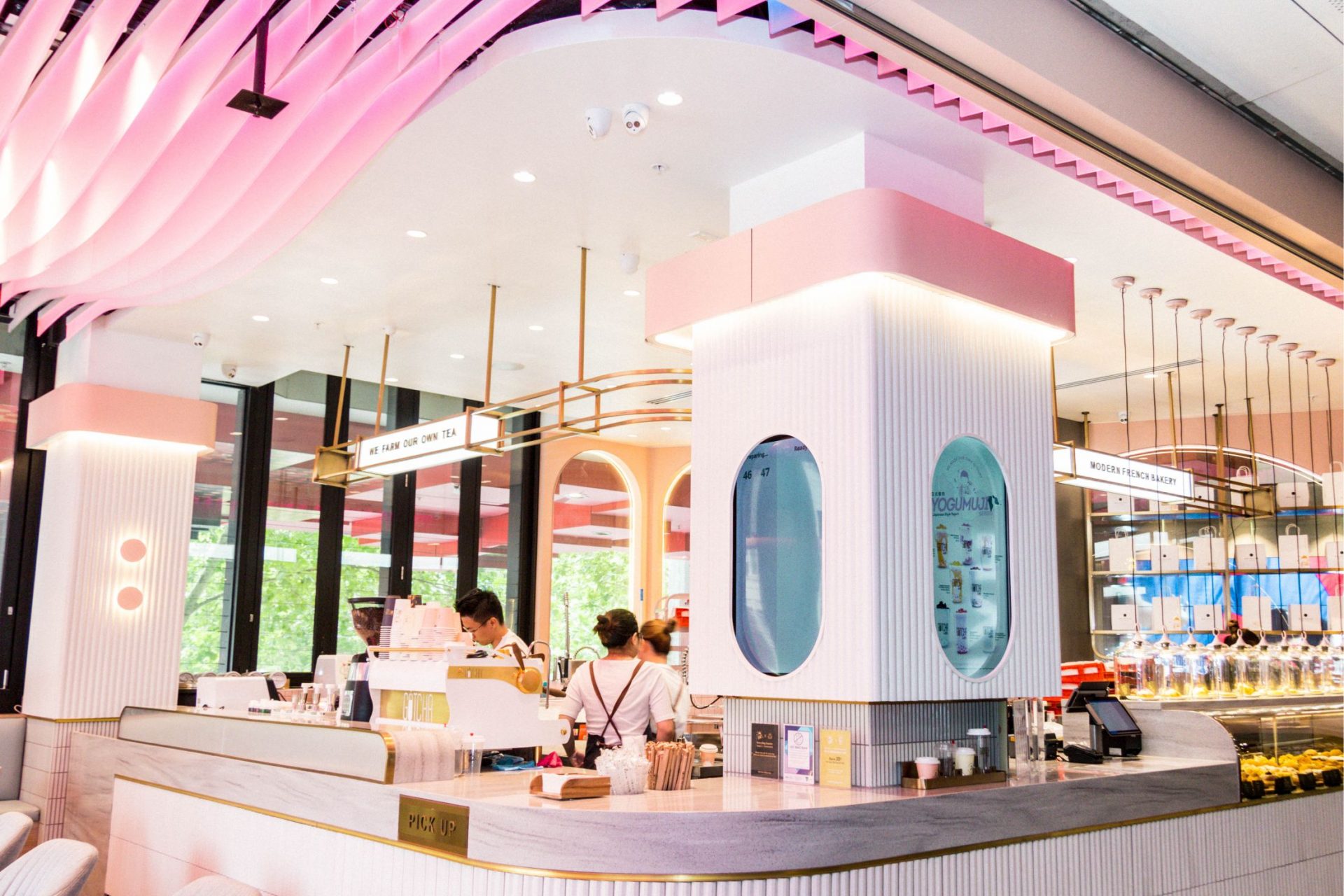 Futuristic design for Melb's Gotcha Bubble Tea - Australian Design Review