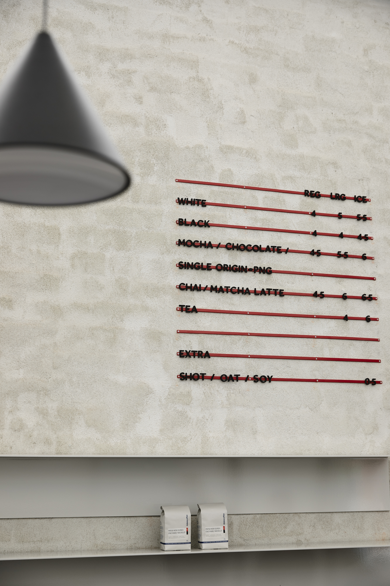 "Monolithic" concrete bar features in tiny coffee shop from Pierce ...