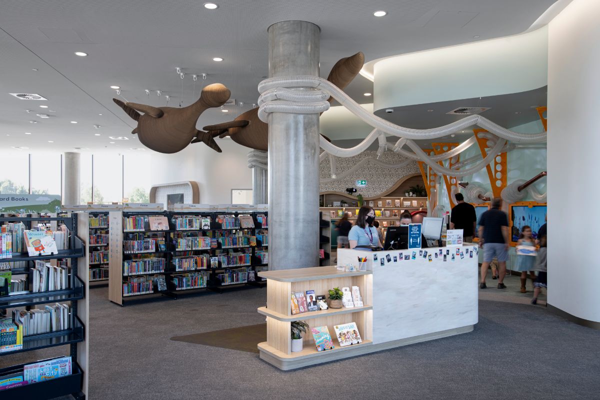 Buchan completes Australia's first standalone children's library ...
