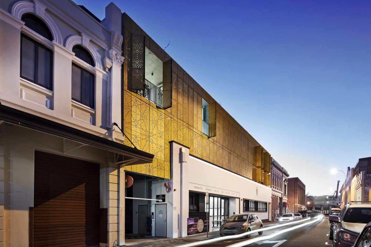 Matthews and Scavalli completes Fremantle Social club facade with ...