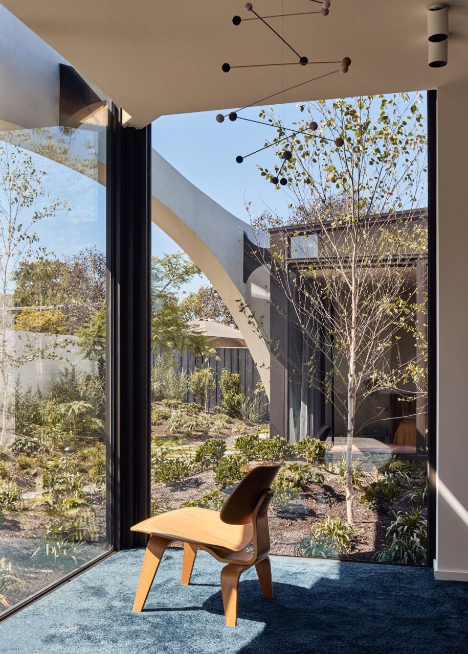 Geometrically linear – Bridge house by Kister Architects - Australian ...