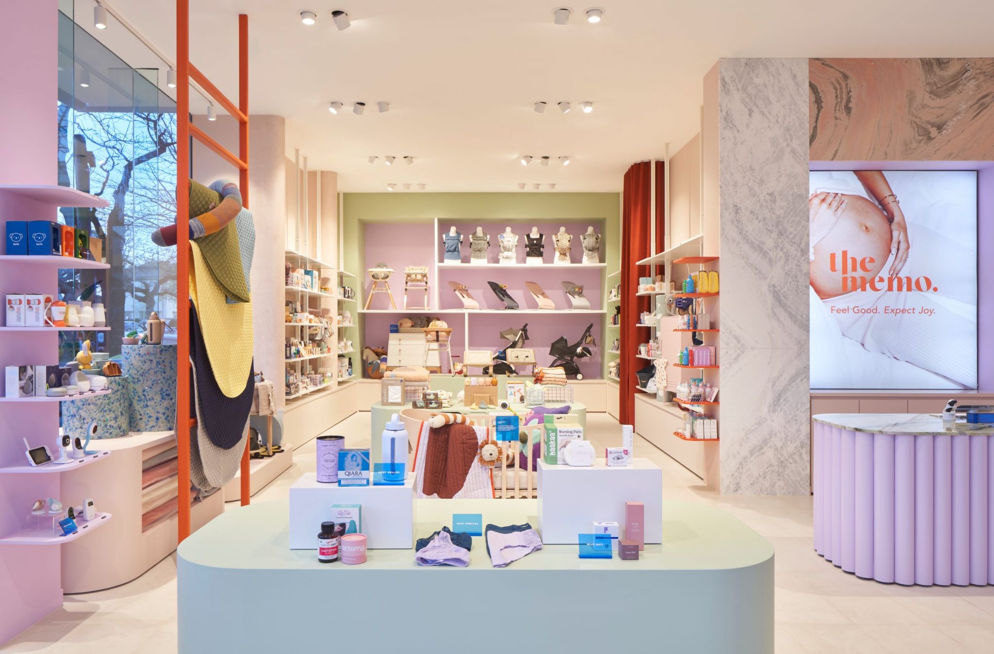 Cera Stribley creates a fun-loving flagship store for the memo ...